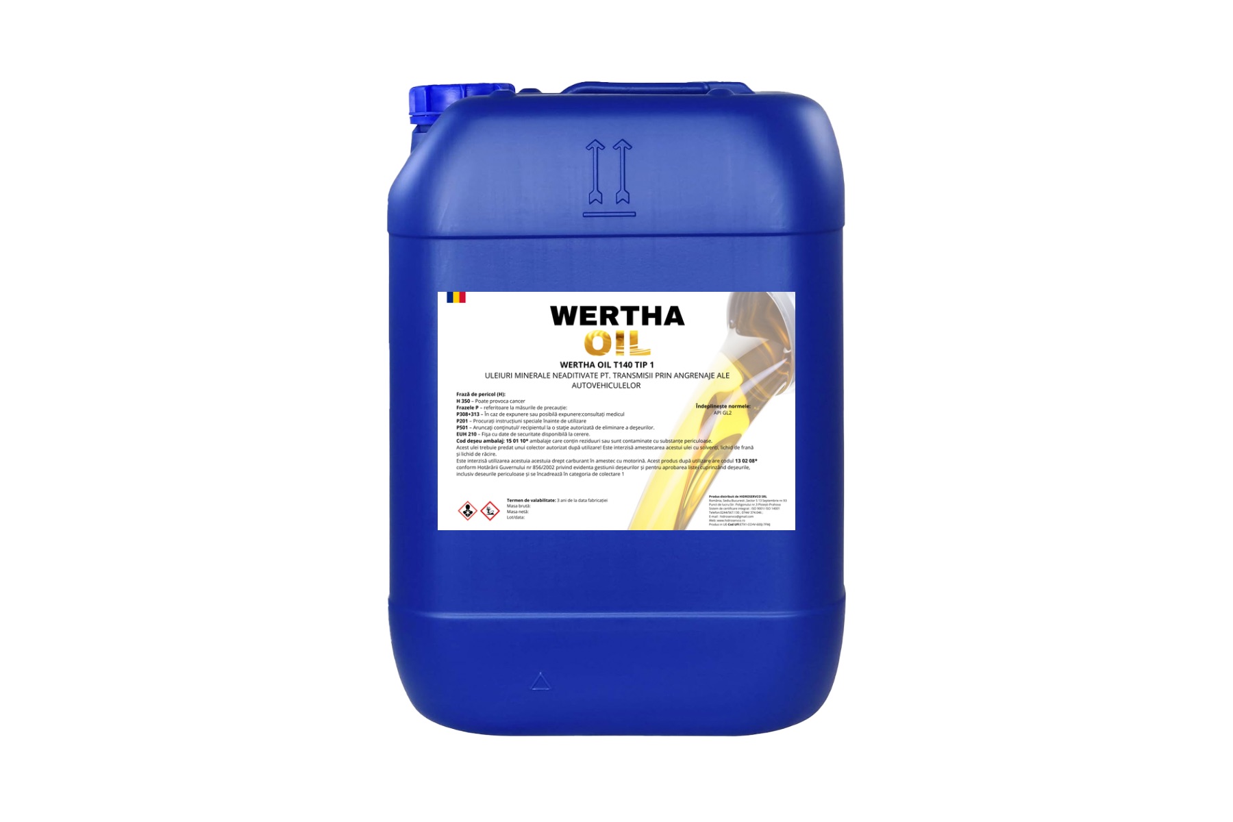 WERTHA OIL T140 EP 1 -ULEIURI MINERALE NEADITIVATE PT. TRANSMISII PRIN ...